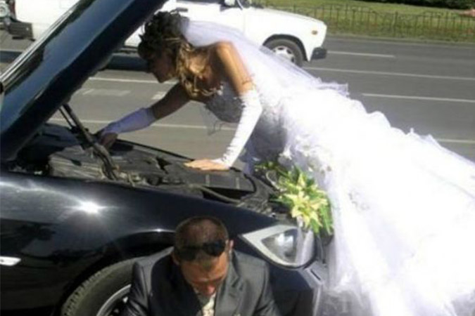 Wedding Photos The Bride Doesn't Want Anyone Seeing