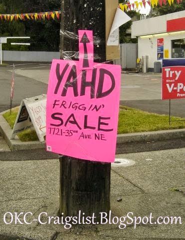 30 Hilariously Creative Yard Sale Signs Everyone Should See